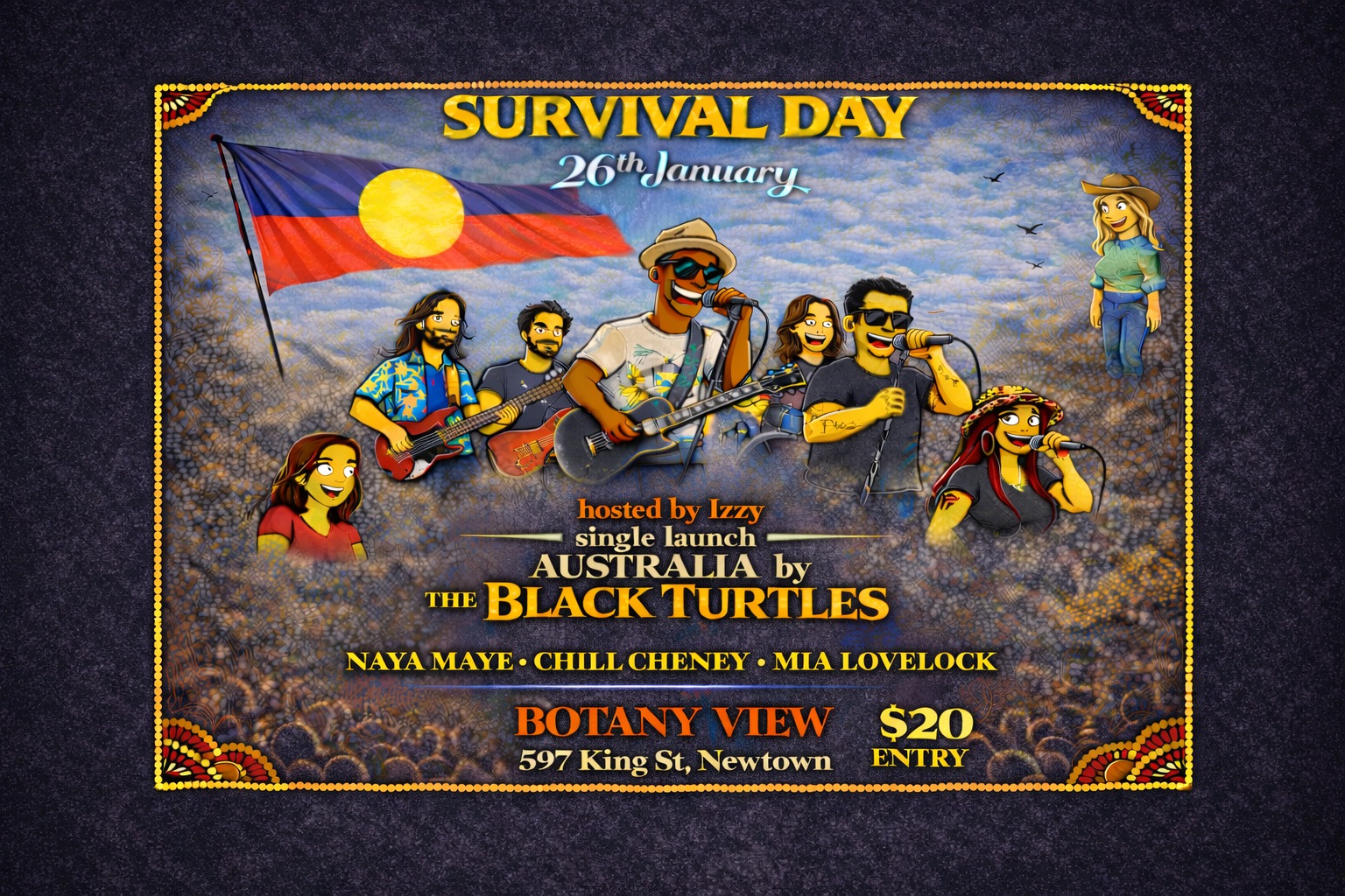Survival Day at Botany View