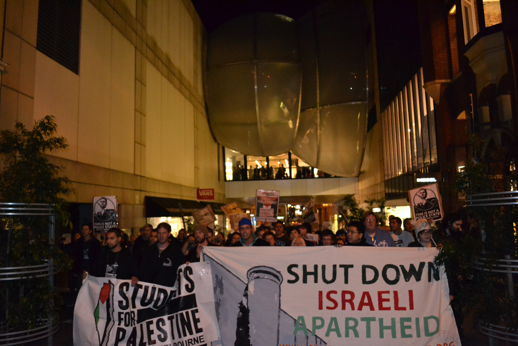 Geelong Trades Hall condemns arrest of pro-Palestine activists