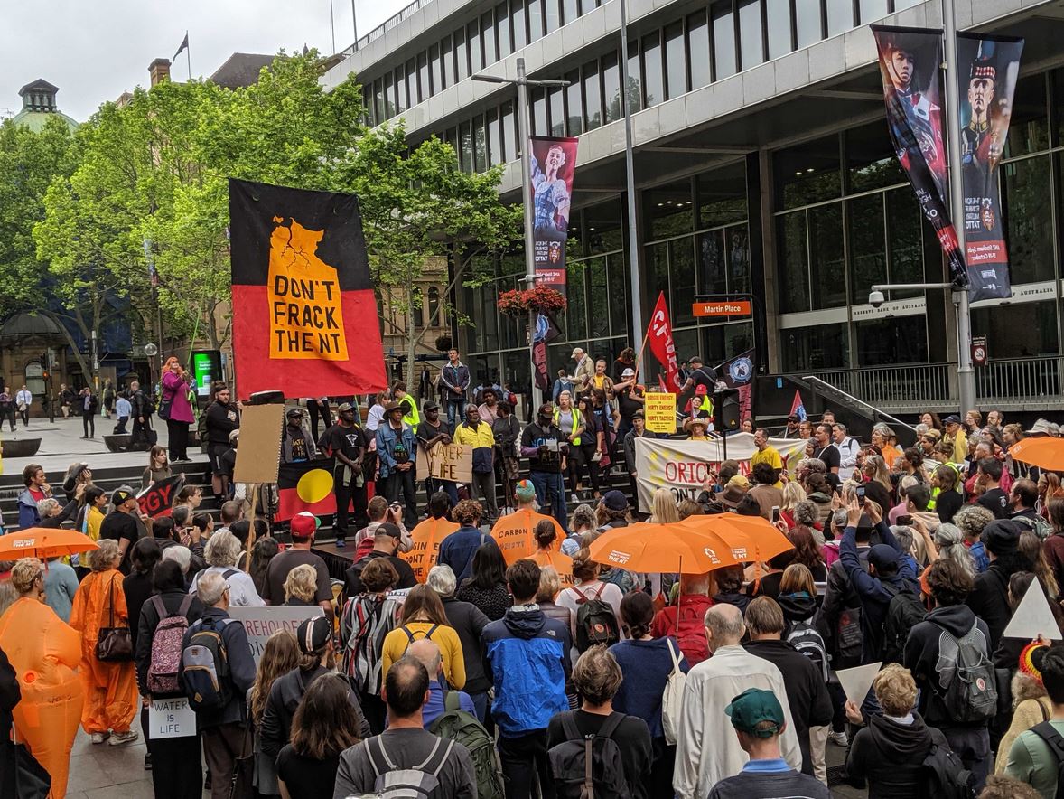 NT custodians tell Origin to frack off | Green Left