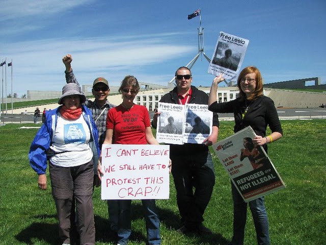 Bringing The Refugee Rights Message To Canberra Green Left