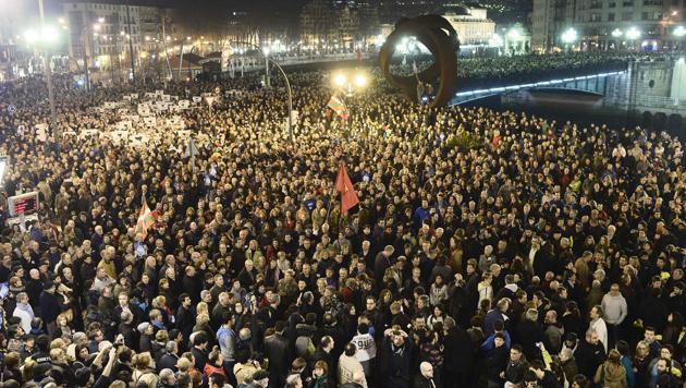 Basque Country: Huge march advances struggle for peace, national rights ...