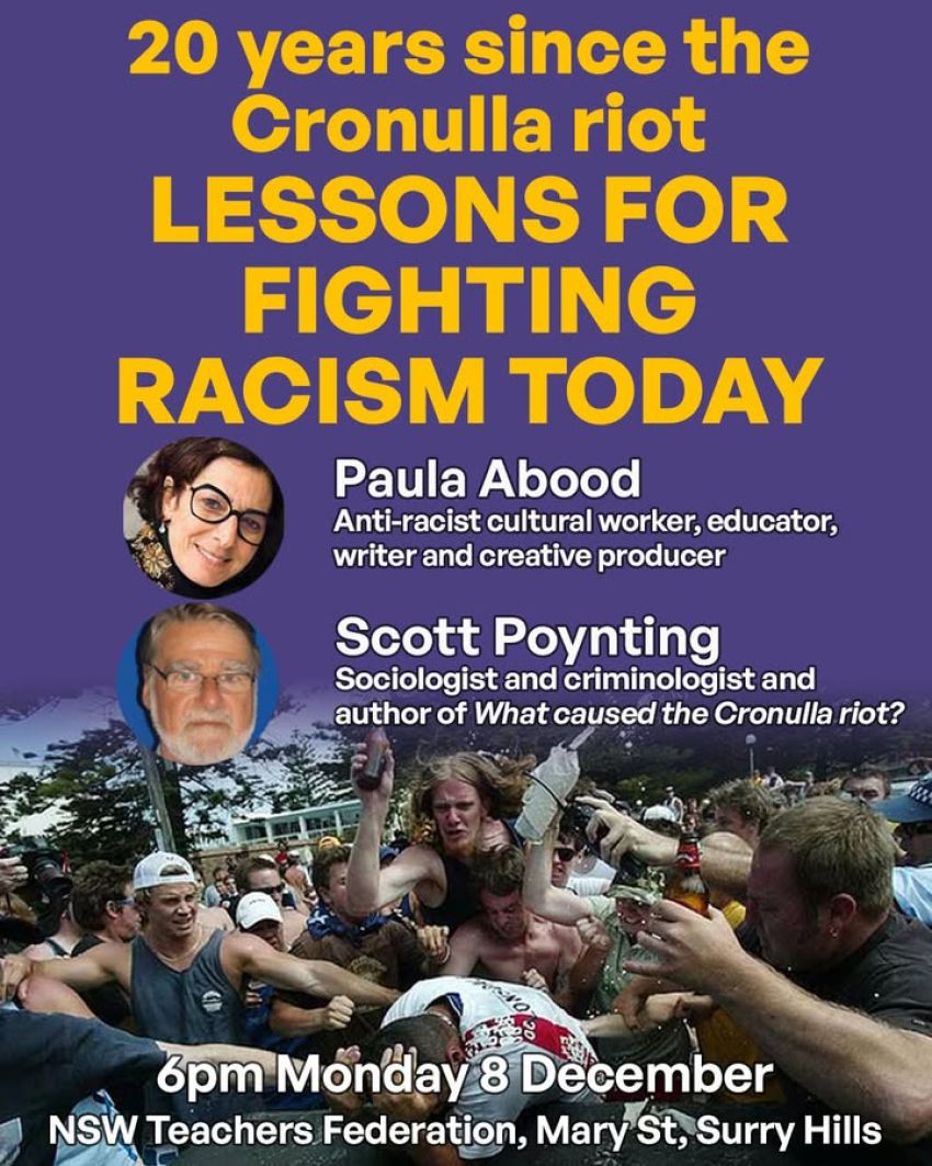 Lessons from the Cronulla race riot