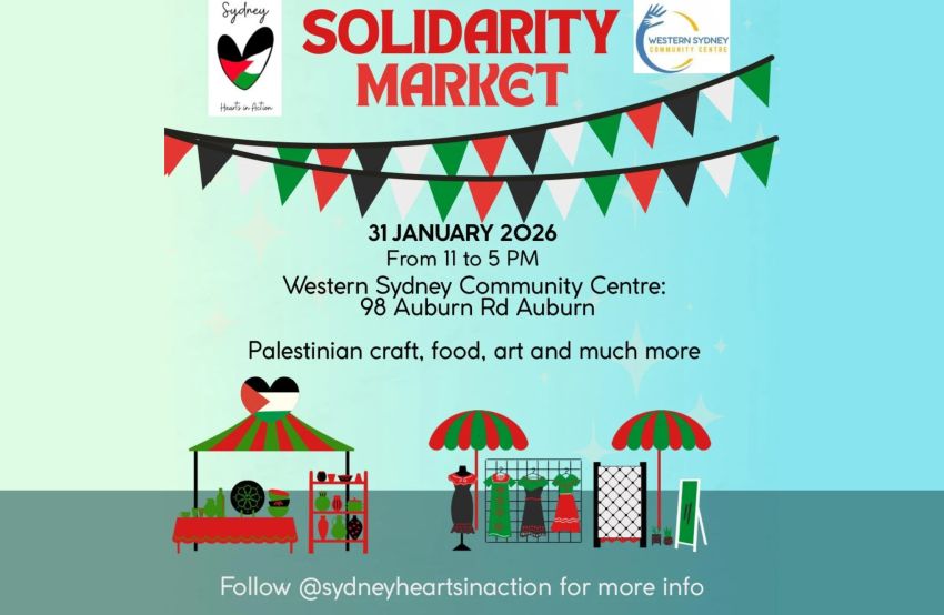 Sydney Hearts in Action's Solidarity Market