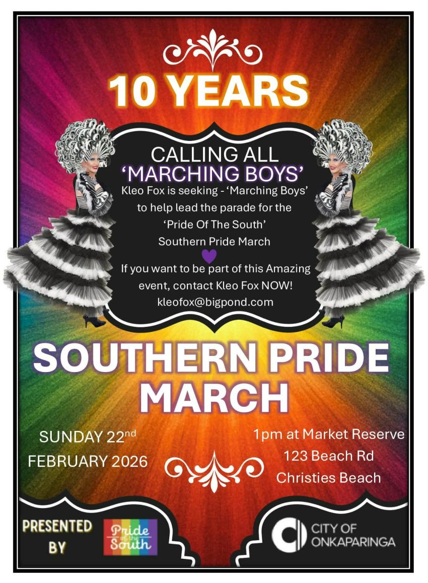10th Southern Pride March and Family Fun Day Celebration!