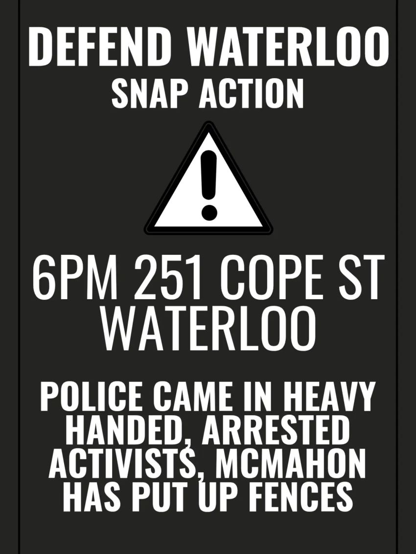 Defend Waterloo Snap Action