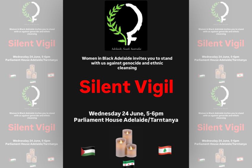 Silent Vigil against genocide and ethnic cleansing